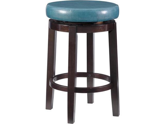 Click here for Linon Maya Counter  Brown Stool  24  Teal prices