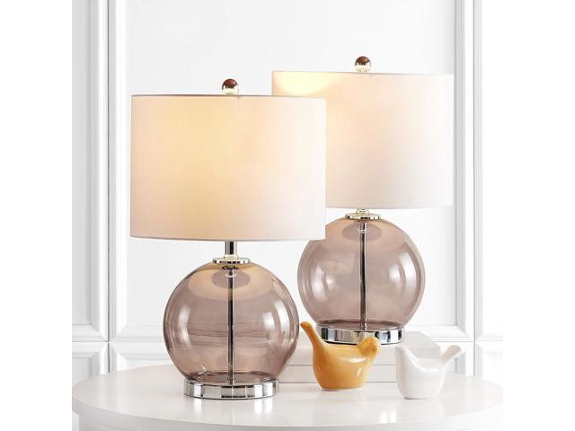 Click here for SAFAVIEH Lighting Collection Lonni Smoked Grey Gla... prices