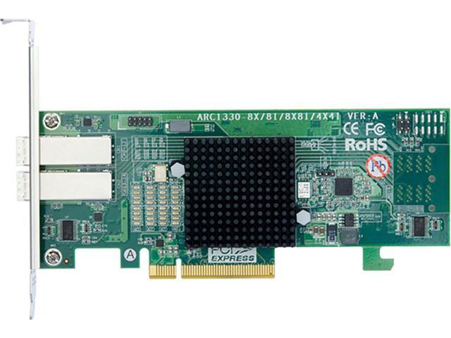 Click here for ARC-1330-8x (PCIe 3.0 12Gb/s SAS Host Adapters) prices