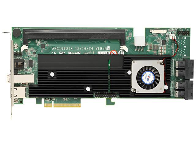 Click here for Areca ARC-1883ix-16-4GB (16 Port SAS RAID Controll... prices
