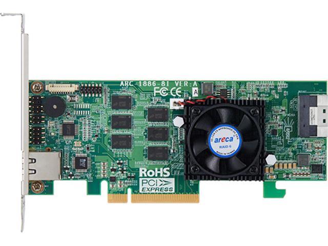 Click here for Areca ARC-1886-8i-54 (8 Port PCIe Gen 4.0 Tri-Mode... prices