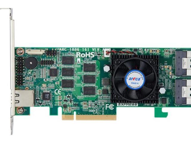 Click here for Areca ARC-1886-16i-43 (16 Port PCIe Gen 4.0 Tri-Mo... prices