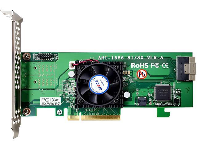 Click here for Areca ARC-1686-8I (8 Ports PCIe Gen 4.0 Cost-Effec... prices