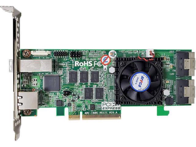Click here for Areca ARC-1886-4X12I 16-Ports PCIe Gen 4.0 Tri-Mod... prices