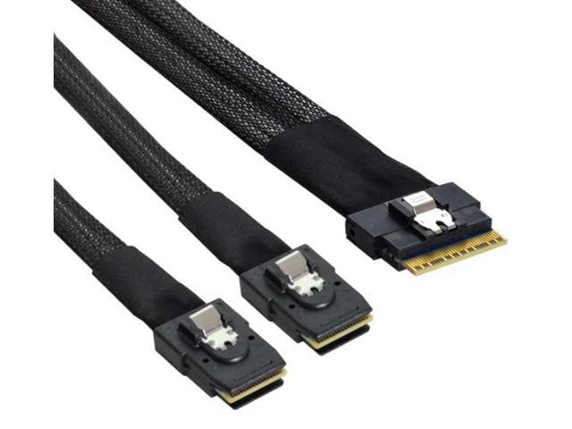 Click here for Areca SlimSAS 8i SFF-8654 to 2x MiniSAS SFF-8087 C... prices