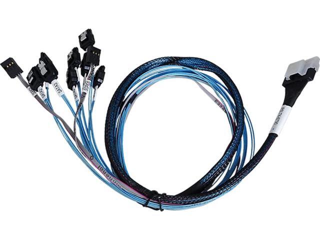 Click here for Areca SFF-8654 to Eight SATA with Sideband - 0.75... prices