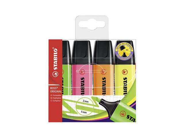 Click here for Stabilo Boss Highlighter - Wallet of 4 prices