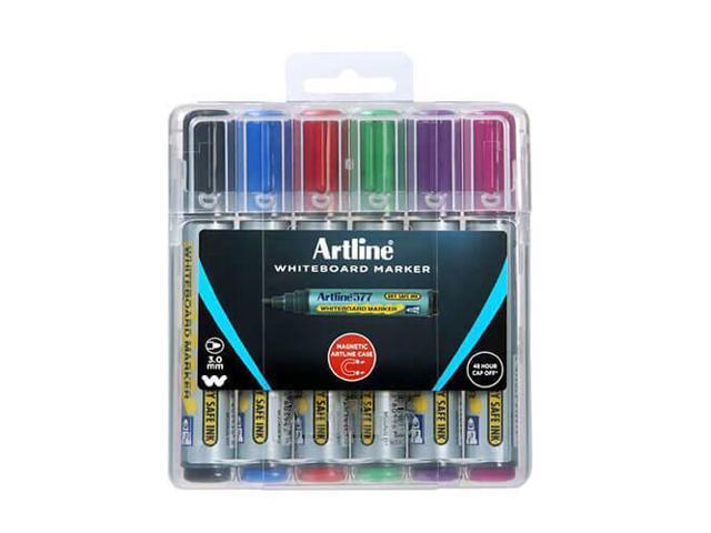 Click here for Artline Whiteboard Marker in Hard Case 2mm Assorte... prices