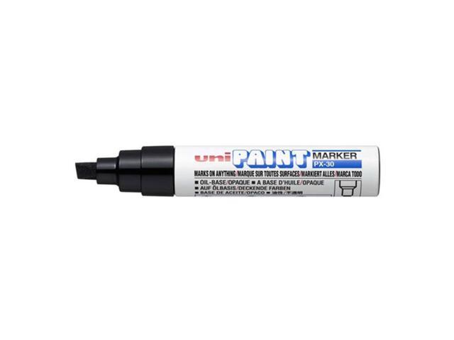 Click here for Uni Broad Chisel Tip Paint Marker (Black) prices