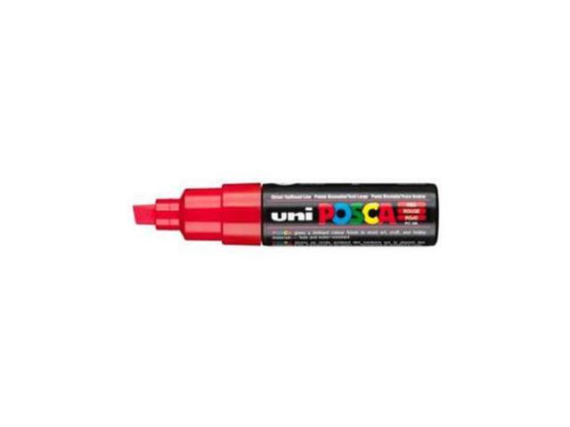 Click here for Uni Posca PC-8K Chisel Tip Paint Marker - Red prices