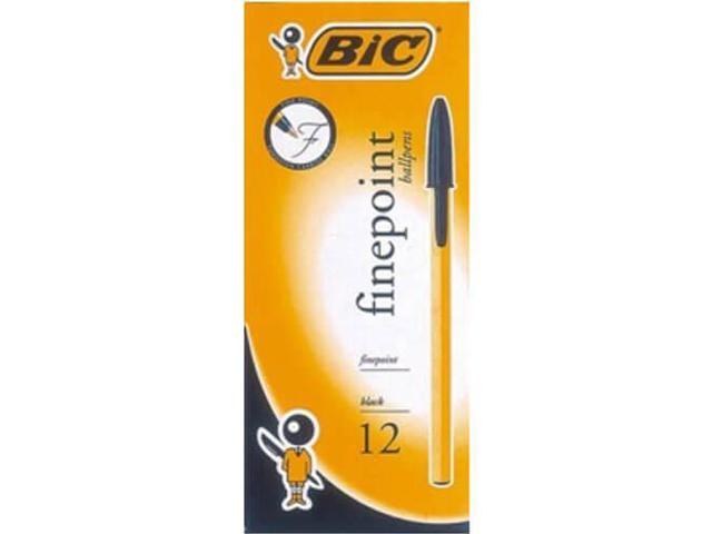 Click here for BiC Finepoint Ballpen (12/box) - Black prices
