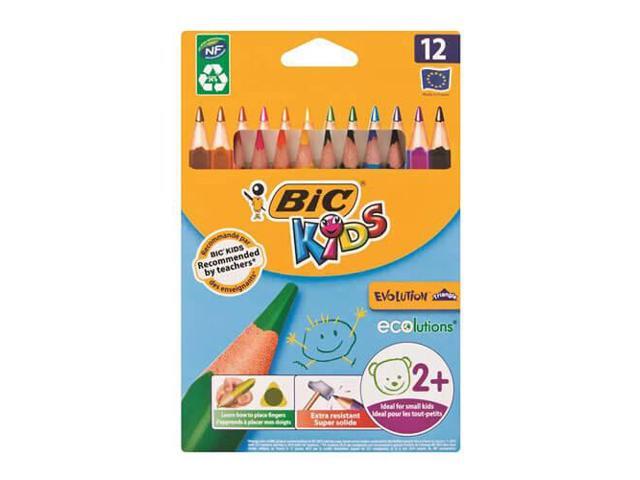 Click here for BiC Kids Evolution Coloured Pencils (12pk) - Trian... prices