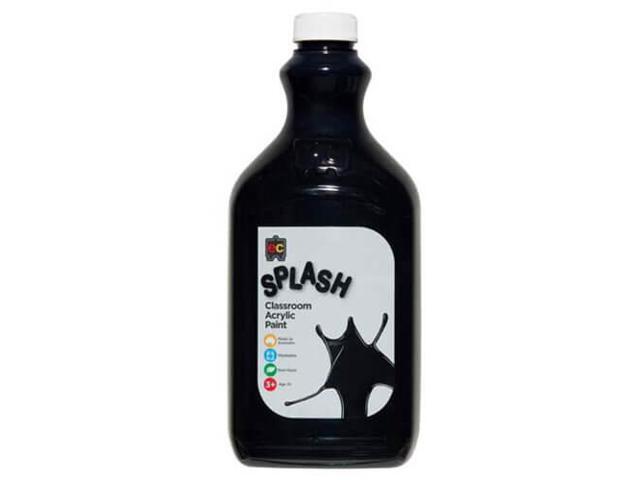 Click here for EC Splash Classroom Acrylic Paint 2L - Licorice Bl... prices