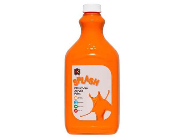Click here for EC Splash Classroom Acrylic Paint 2L - Tangy Orang... prices