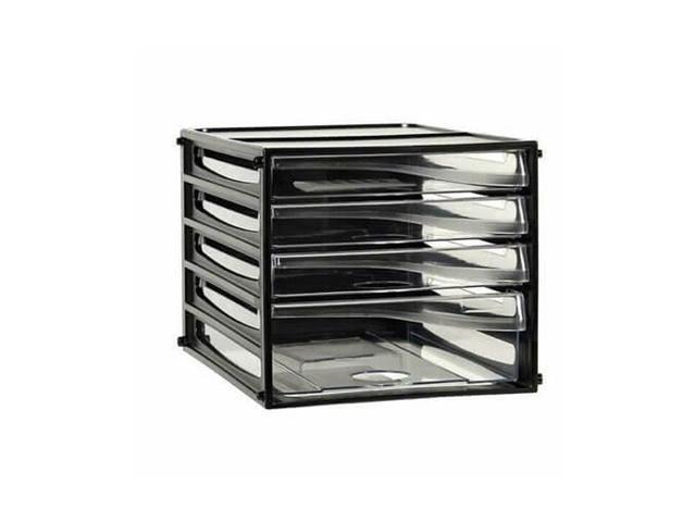 Click here for Esselte Filing Drawers (Black Frame) - 4 Drawers prices
