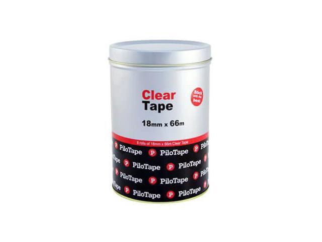 Click here for Pilotape Clear Tape (8 rollspk) - 18mmx66m prices