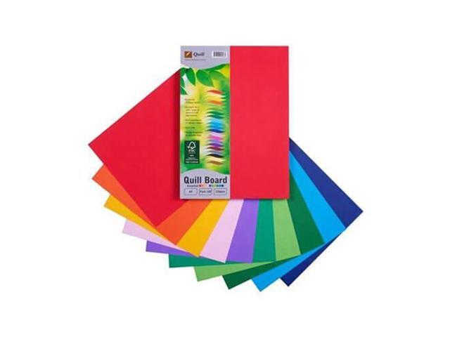 Click here for Quill Cardboard A4 (100pk) - Assorted prices