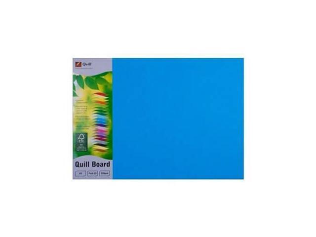 Click here for Quill Cardboard A3 210gsm 25pk - Marine Blue prices