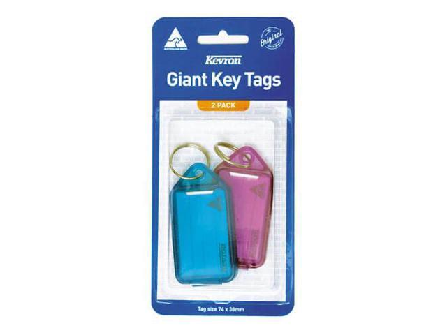 Click here for Kevron Key Tags 2pk (Assorted) - Giant prices