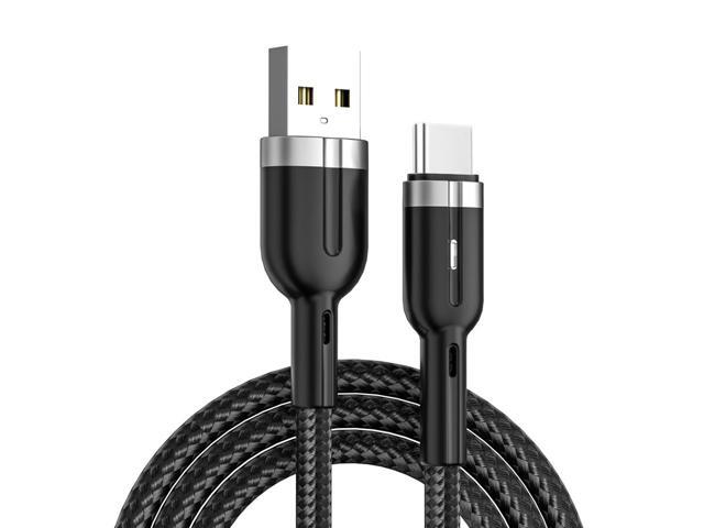 Click here for Type-C Smart power off braided data cable breathin... prices