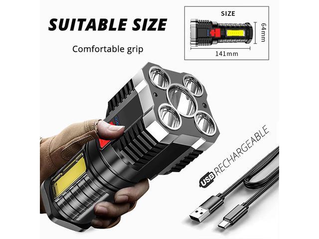 Click here for Super Bright LED Torch Flashlight+USB Rechargeable... prices