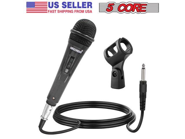 Click here for 5 Core Microphone XLR Dynamic Mic Karaoke Singing... prices