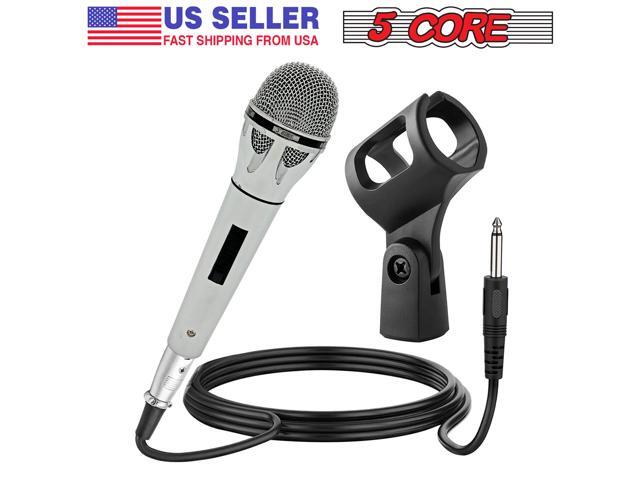 Click here for 5 Core Microphone XLR Dynamic Mic Karaoke Singing... prices