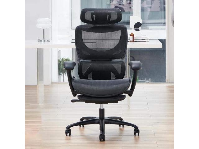 Click here for COLAMY Ergonomic Mesh Office Chair with Footrest... prices