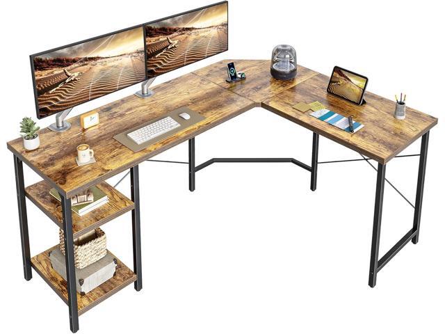 Click here for CubiCubi L Shaped Desk  59.1 Inch Reversible Corne... prices