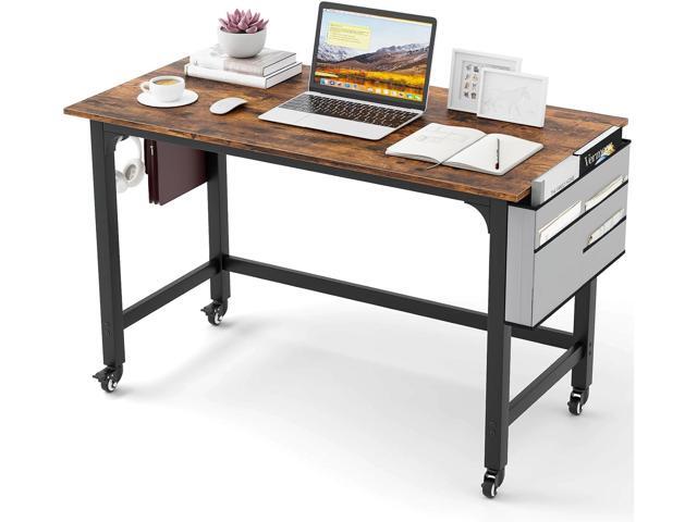 Click here for Tangkula 48 Mobile Computer Desk with Storage Bag... prices