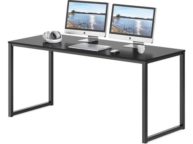 Click here for SHW Home Office 55-Inch Computer Desk  24 Deep  Bl... prices