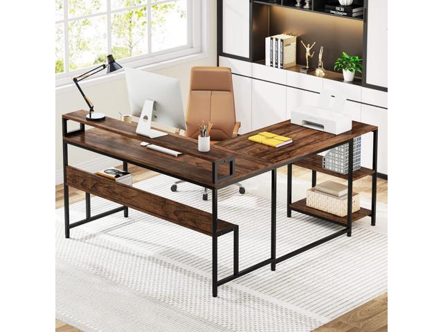 Click here for Tribesigns Reversible L Shaped Desk  L Shape Compu... prices