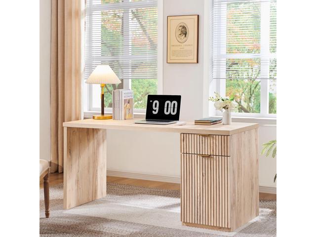 Click here for JXQTLINGMU 60 Modern Executive Desk with Storage... prices