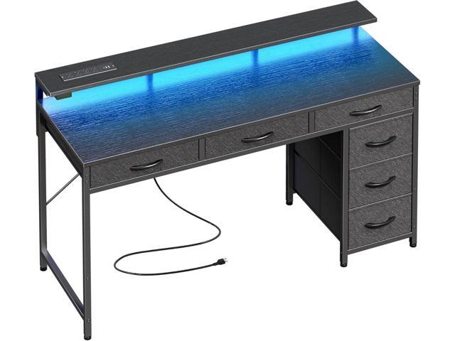 Click here for Huuger Gaming Desk with 6 Drawers  Computer Desk w... prices