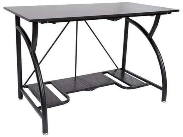 Click here for Origami Large Foldable Two-Shelf Desk  Sturdy Stee... prices