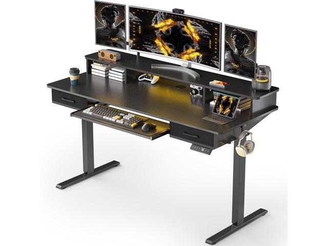 Click here for 55x24 Inches Electric Standing Desk with Keyboard... prices