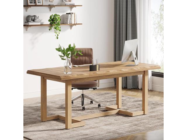 Click here for Tribesigns 63 Inches Computer Desk  Rectangular Wr... prices