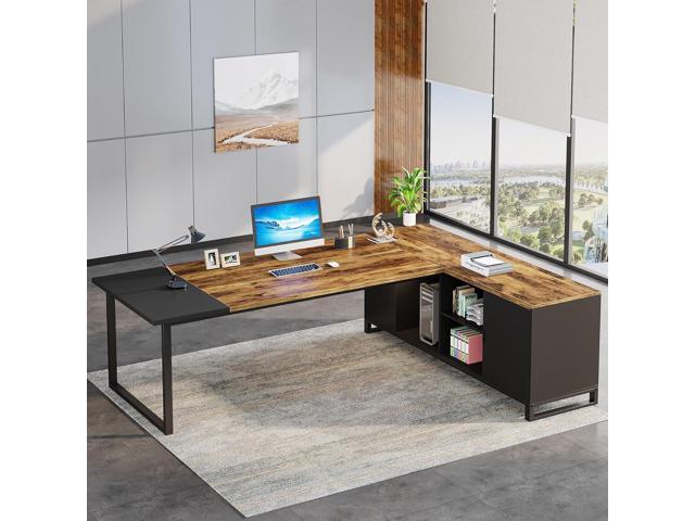 Click here for Tribesigns 70.8 Executive Desk with 55 File Cabine... prices