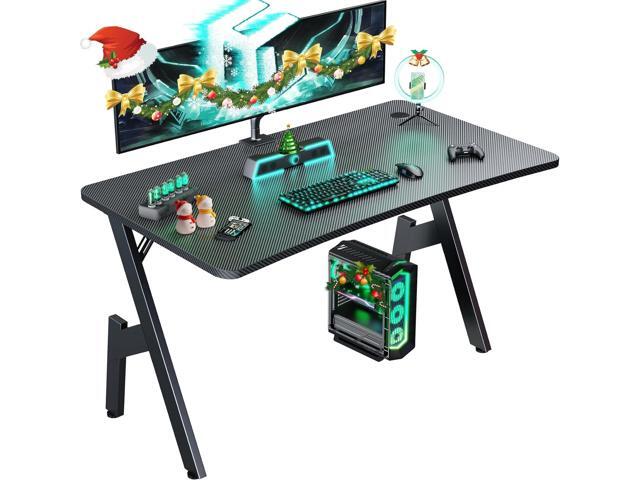 Click here for HLDIRECT 40 Inch Gaming Desk with Carbon Fibre Sur... prices