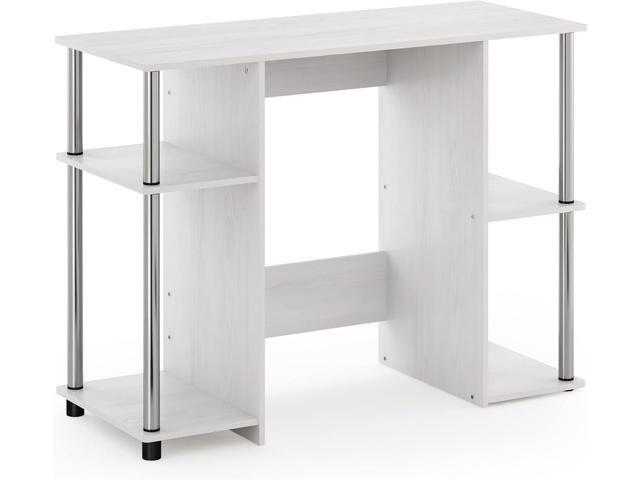 Click here for Furinno Jaya Computer Study Desk  White Oak/Stainl... prices