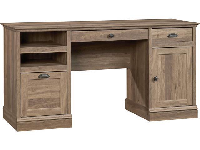 Click here for Sauder Barrister Lane Executive Desk  Salt Oak fin... prices