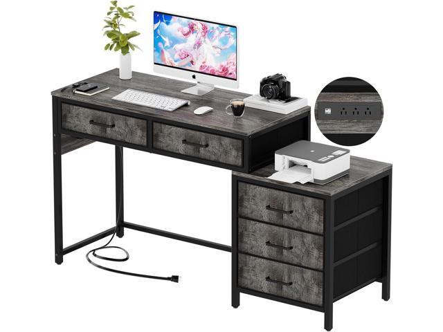 Click here for Unikito Computer Desk with 5 Drawers  Reversible H... prices