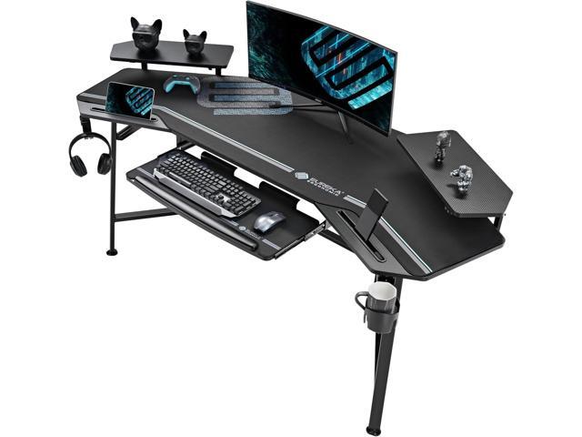 Click here for EUREKA ERGONOMIC Aero Gaming Desk with Led Lights... prices