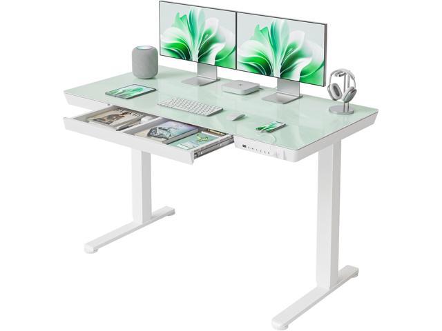 Click here for FEZIBO 48 × 24 Electric Standing Desk with Drawers... prices