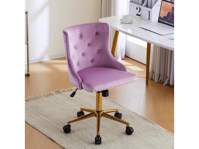 Click here for VINGLI Mauve Purple Armless Home Office Desk Chair... prices