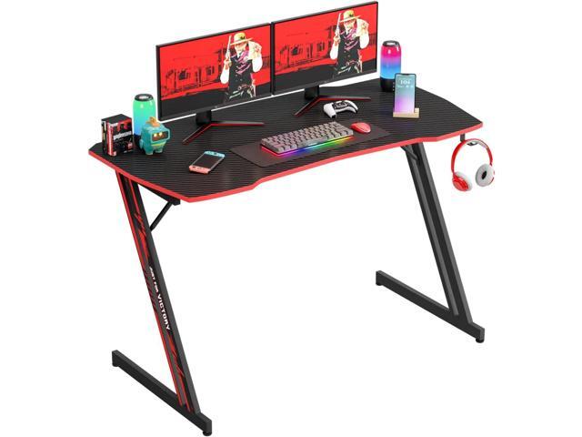 Click here for PayLessHere 47 Inch Modern Z-Shaped Gaming Desk Co... prices