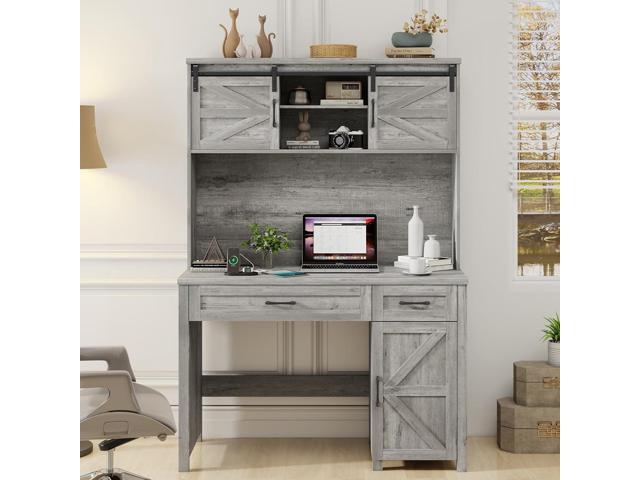 Click here for Farmhouse 47 Executive Computer Desk with 2 Drawer... prices