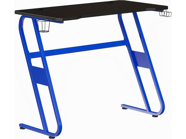 Click here for Flash Furniture Fisher Gaming Desk - Blue Ergonomi... prices