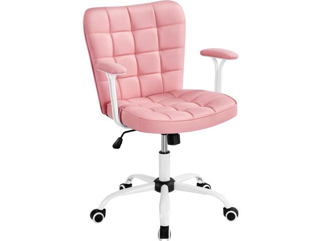 Click here for Yaheetech Mid Back Faux Leather Office Chair Adjus... prices