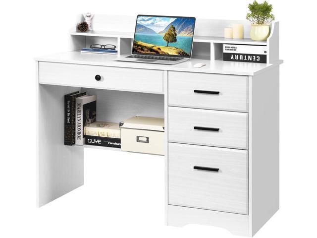 Click here for White Desk with 4 Drawers  Computer Desk with Draw... prices